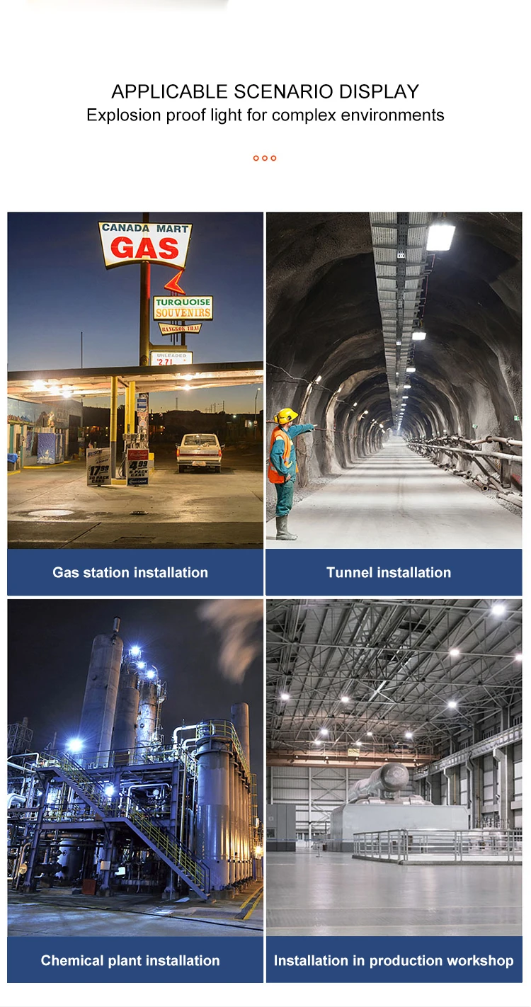 Ledun - Atex Explosion Proof Flood Light Ac90-264v 50w 100w 150w Ip65 ...