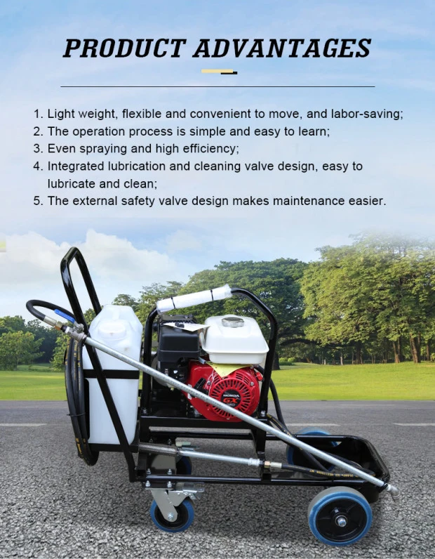 High Efficiency Emulsified Asphalt Spreader Machine