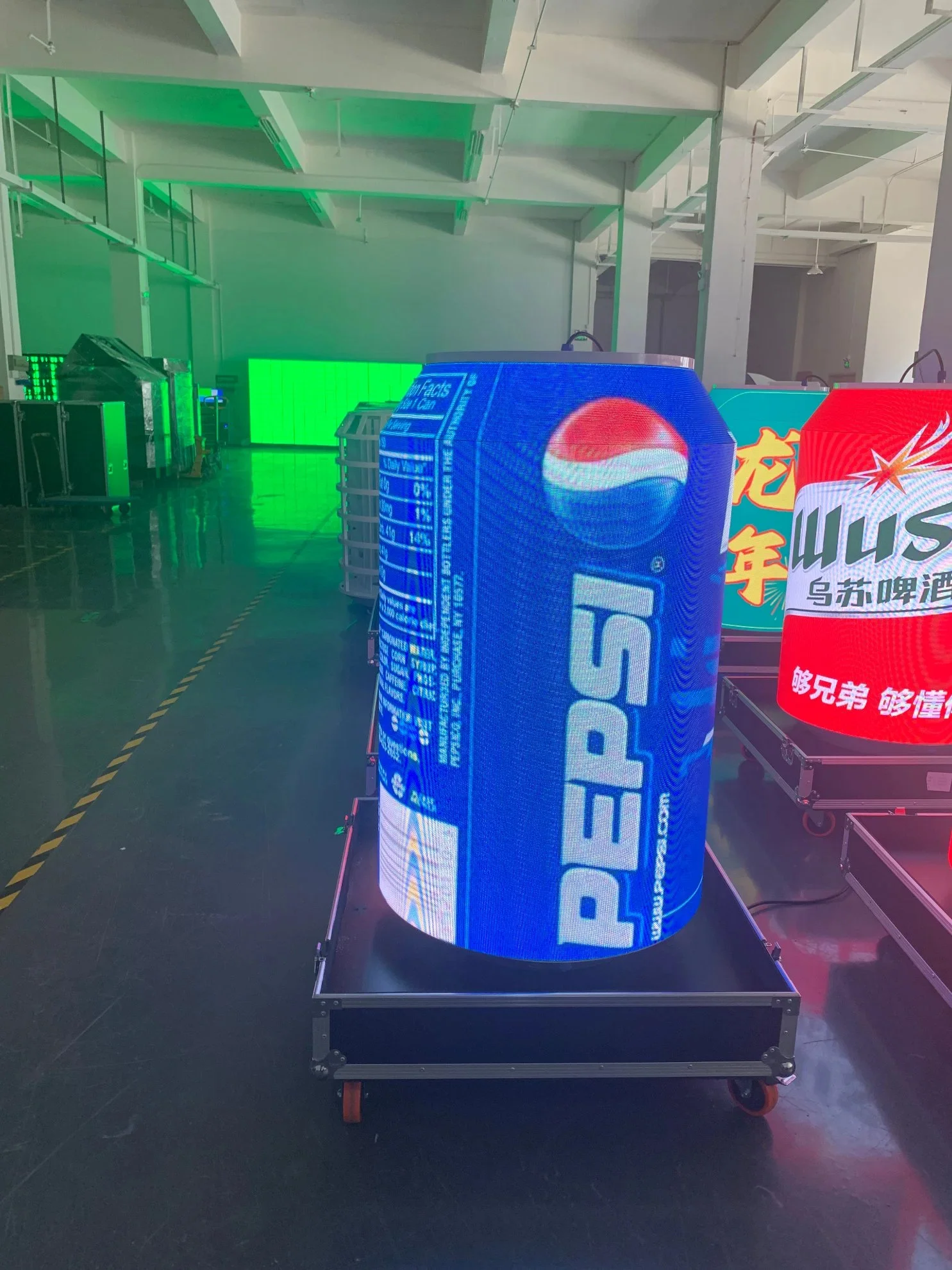 Creative Ring-pull Can Led Display Hd P2 Video Display Pop Cans Led ...