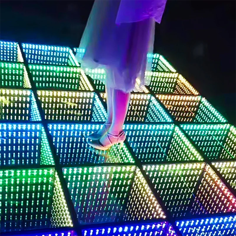Manufacturer Wholesale Interactive Magnetic Led Dance Floor for Wedding ...