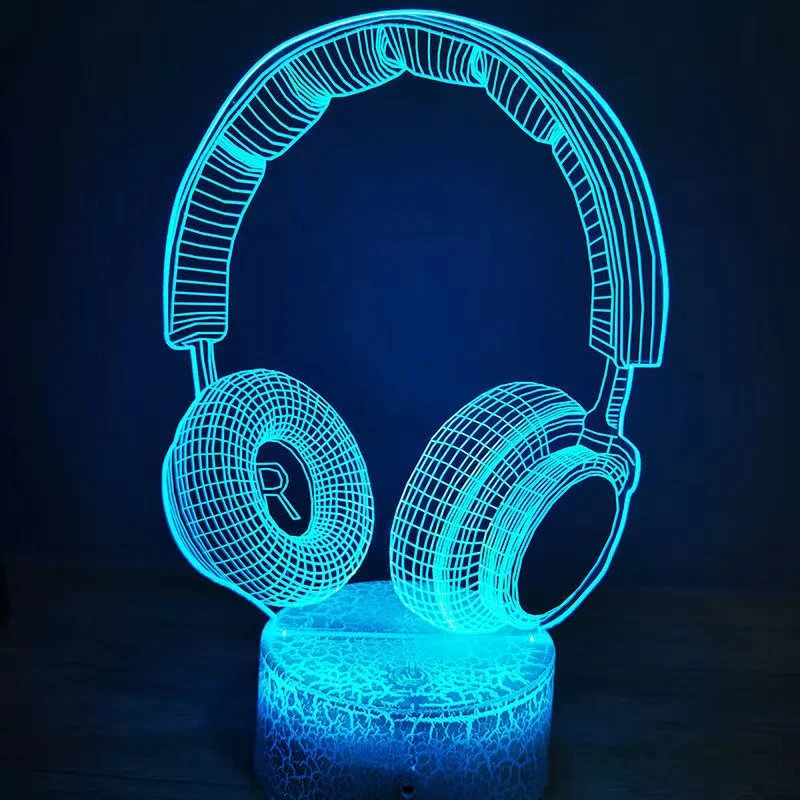 3D Night Light - Customized LED Game Room Desktop Lamp