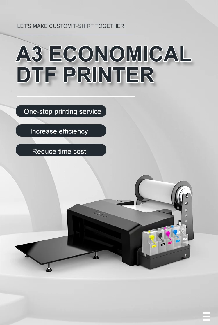 Economical High Quality DTF Printer - Perfect for A4 & A3