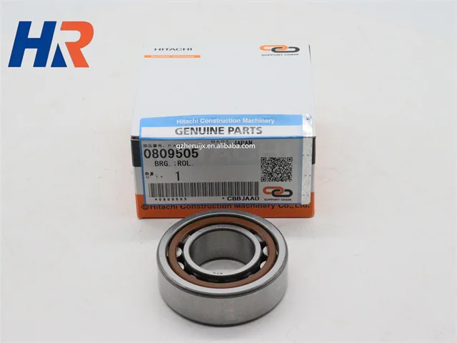 Original Excavator Traveling Port Plate Bearing 0809505