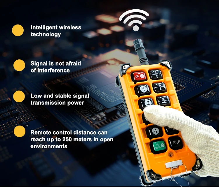 NOMI Multi-Channel Remote Control - IP65 Waterproof Crane