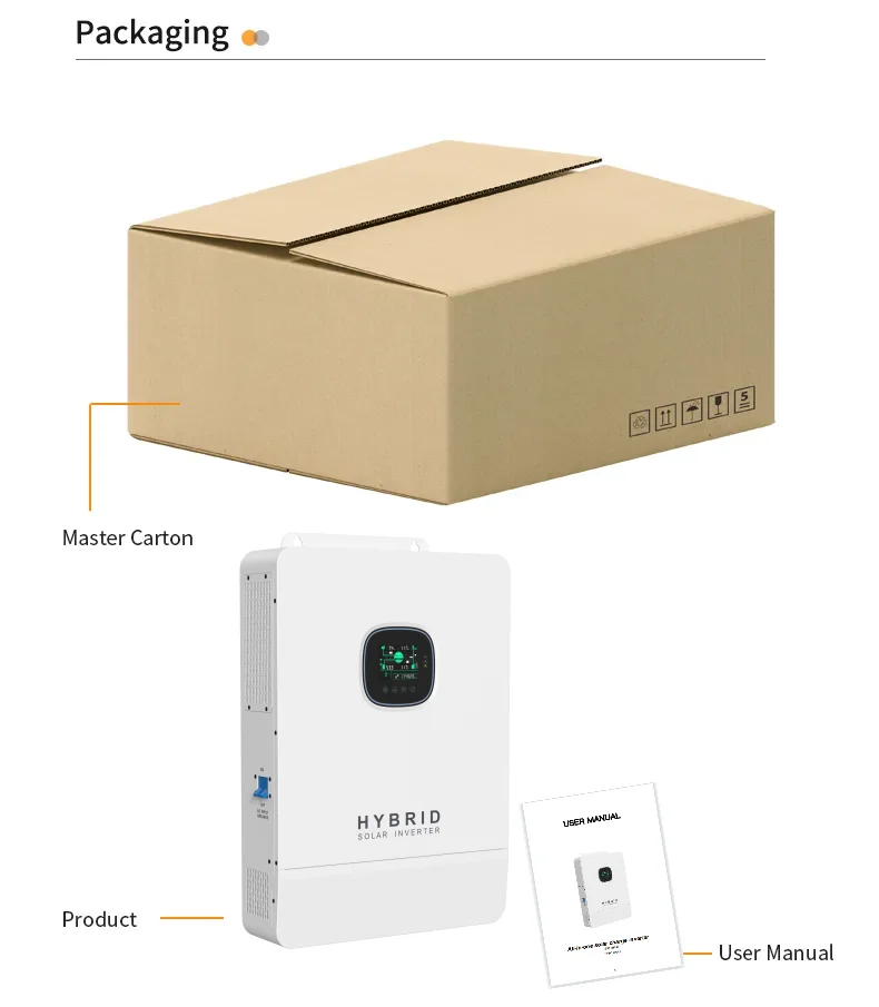 48v 10kva 500vdc Off Grid Inverters Split-phase Achieve 3-phase Output ...