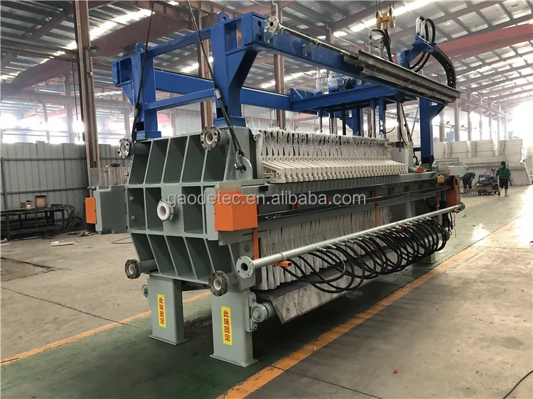 2mpa Filtration Pressure Automatic Filter Press for Kaolin