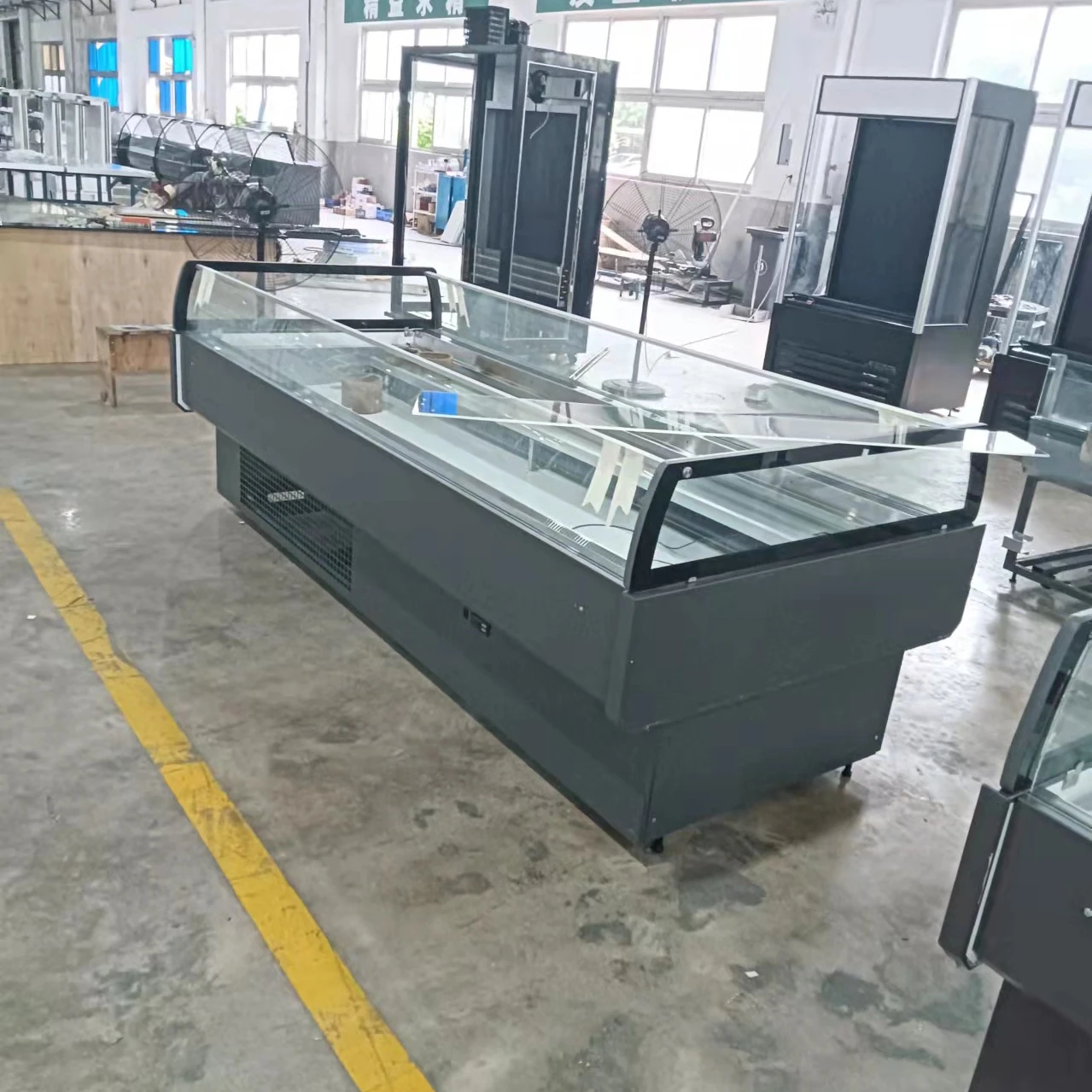 Plug in island meat chiller| Alibaba.com