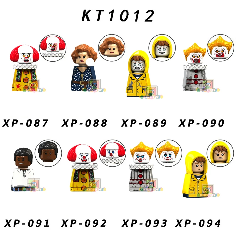 Halloween Horror Chucky Scream Killer Freddy Krueger Mini Bricks ...