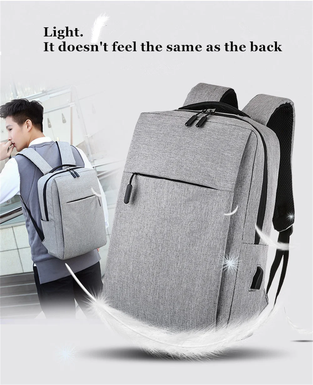 360 Protective Usb Smart Laptop Backpack Bag Polyester Vertical Case ...