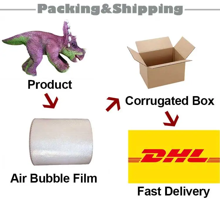 Realistic Animatronic Dragon Props - Perfect for Theme Parks