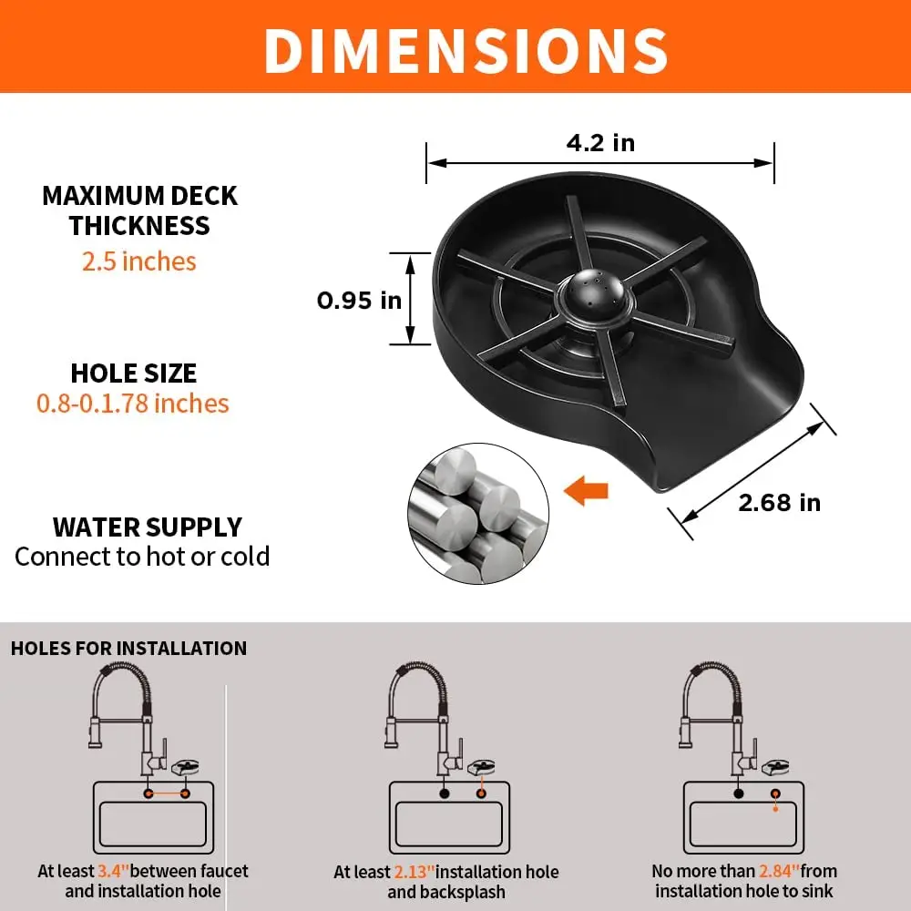 Commercial Bar Cafe Automatic Bottle Cleaner High Pressure Glass Rinser ...