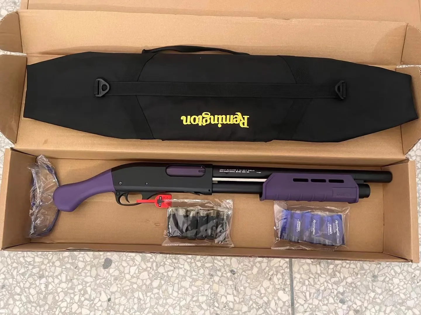 Remington M870 Short Gun Soft Eva Shell Election Foam Bullet Air Gun ...