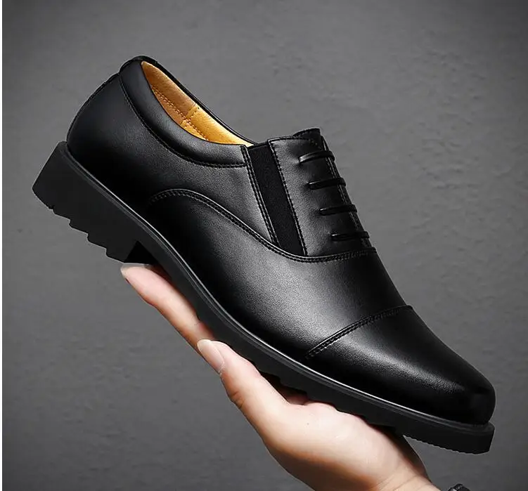 Men's Business Casual Leather Shoes - High Quality & Durable