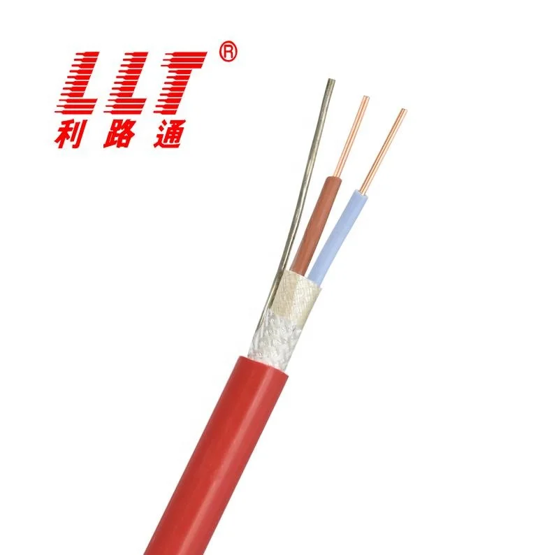 Top Cable Quality Fire Resistant 2c 1.5mm Silicone Insulation Red Fire ...