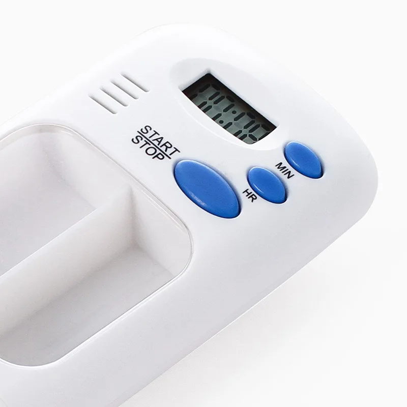 Portable Household Reminder Medicine Alarm Timer Electronic Box Digital ...