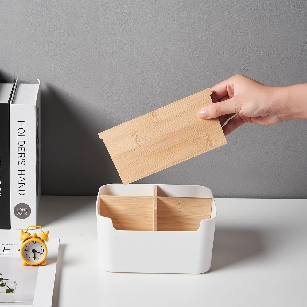 Desk Organizer with Tape Dispenser - Multifunctional & Sustainable