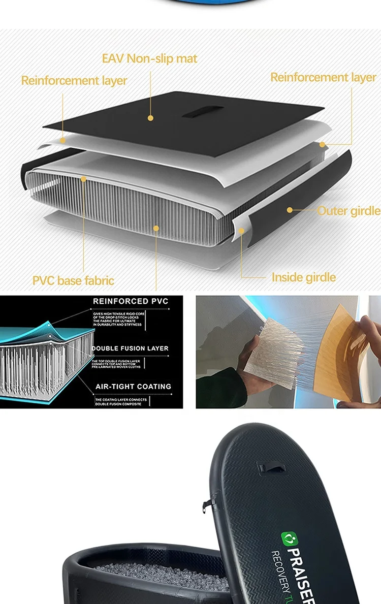 Together Recovery Pod Water Therapy Portable Inflatable Tub And Filter ...