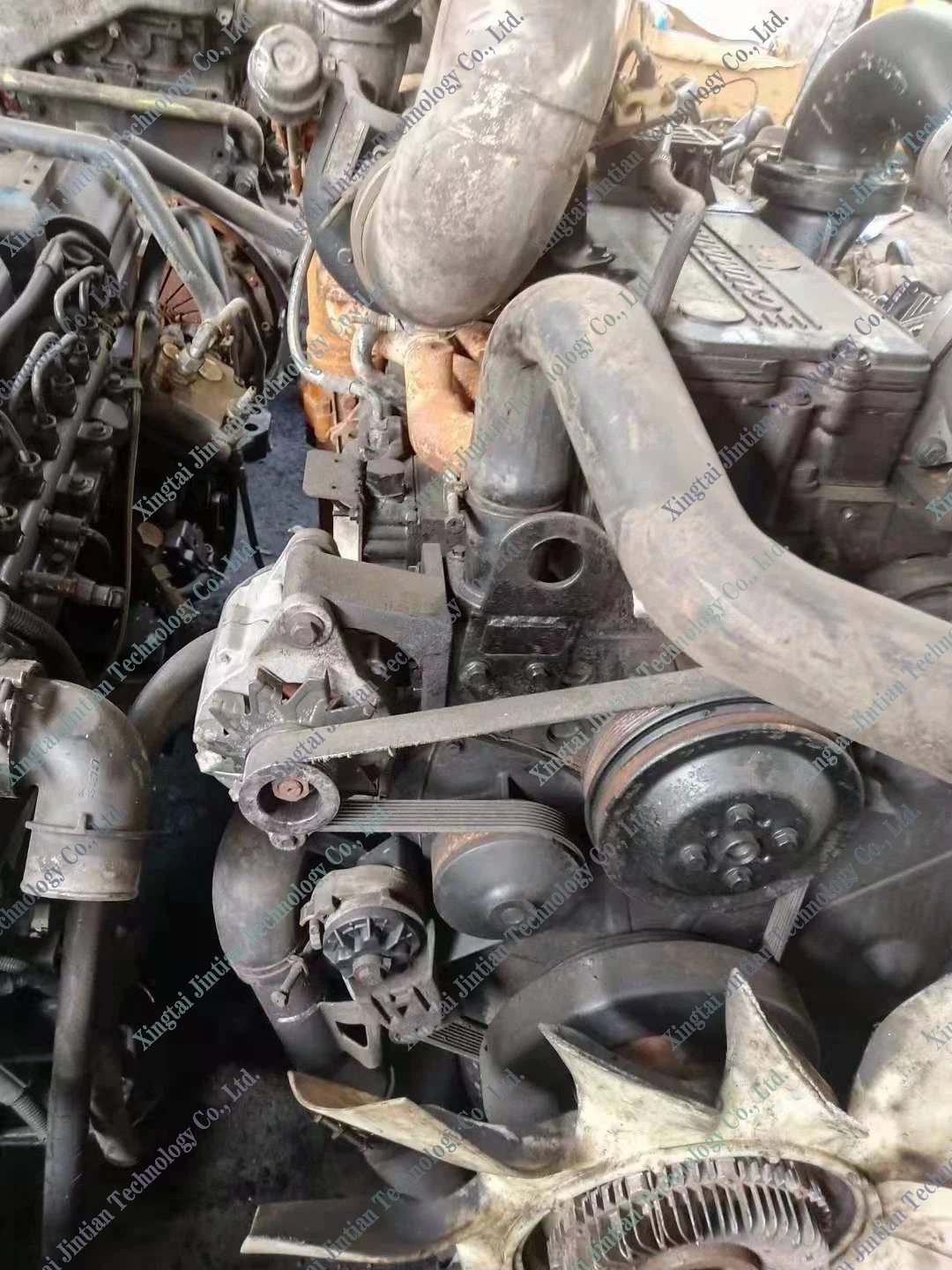 High Quality 6 Cylinder 6l Engine Used Diesel Engine L340 L360 L375 30 ...