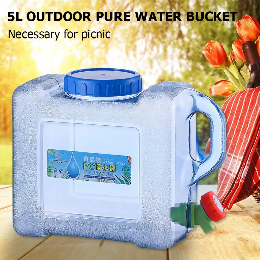Portable Camping Water Storage Containers - Durable & Lightweight