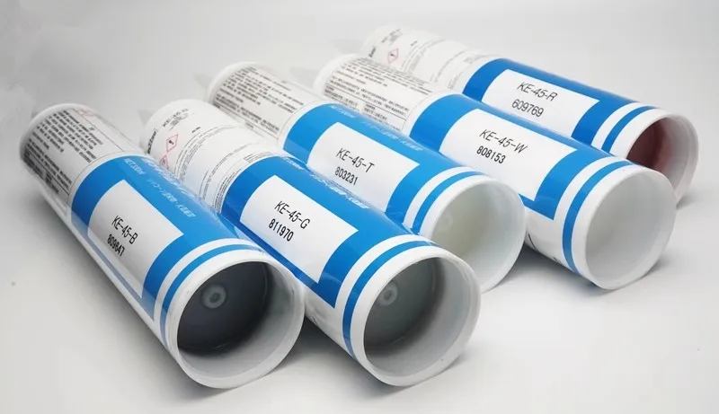Shin-etsu KE-45-W/T/R/G/B - Flame Retardant Silicone Adhesive