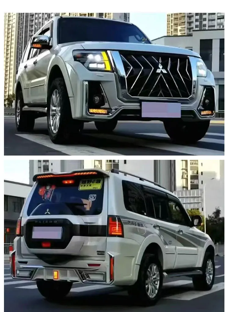 Mitsubishi Pajero V93 V97 V98 Bodykit Upgrade New ABS Front & Rear ...