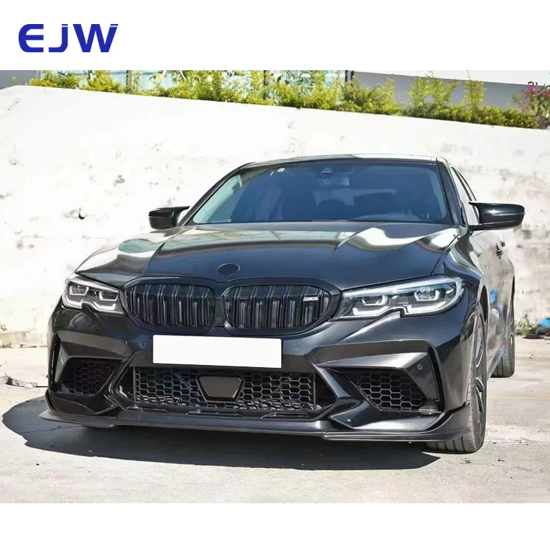 New 3 Series Body Kit Upgrade M3C Style Plastic Car Front Bumpers For ...