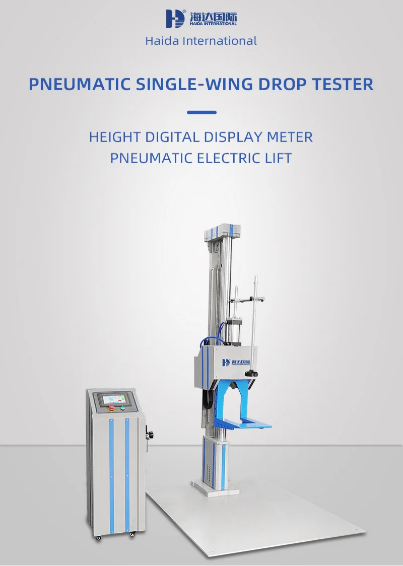 Single-wring Drop Test Machine/Package Drop Test Machine/Free Fall ...