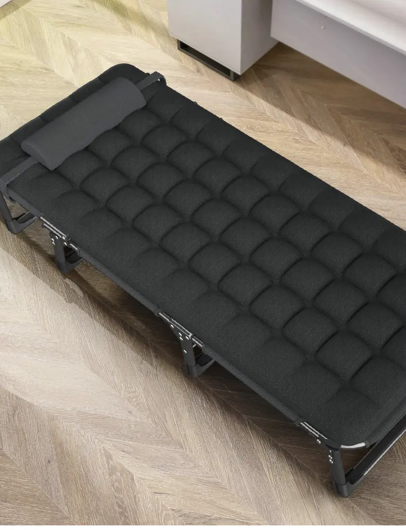 Portable Adjustable Folding Bed - Ideal for Outdoor & Indoor
