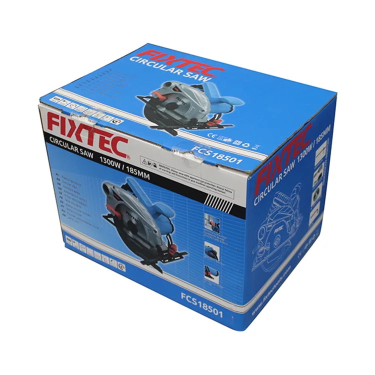 Fixtec Wood Saw Machines Portable 185mm Electric Wood Handheld Corded ...