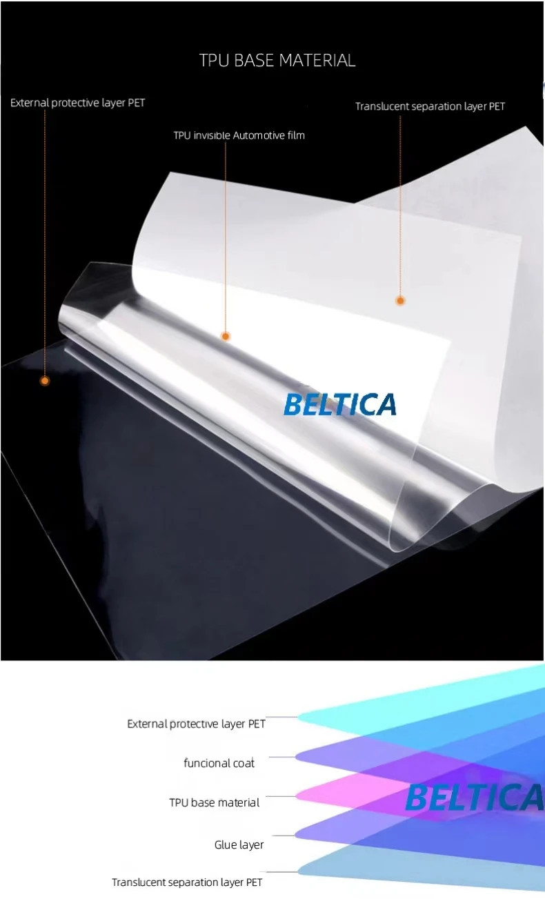 Modern Latest Protecting Automotive Paint Film Sand Proof High ...