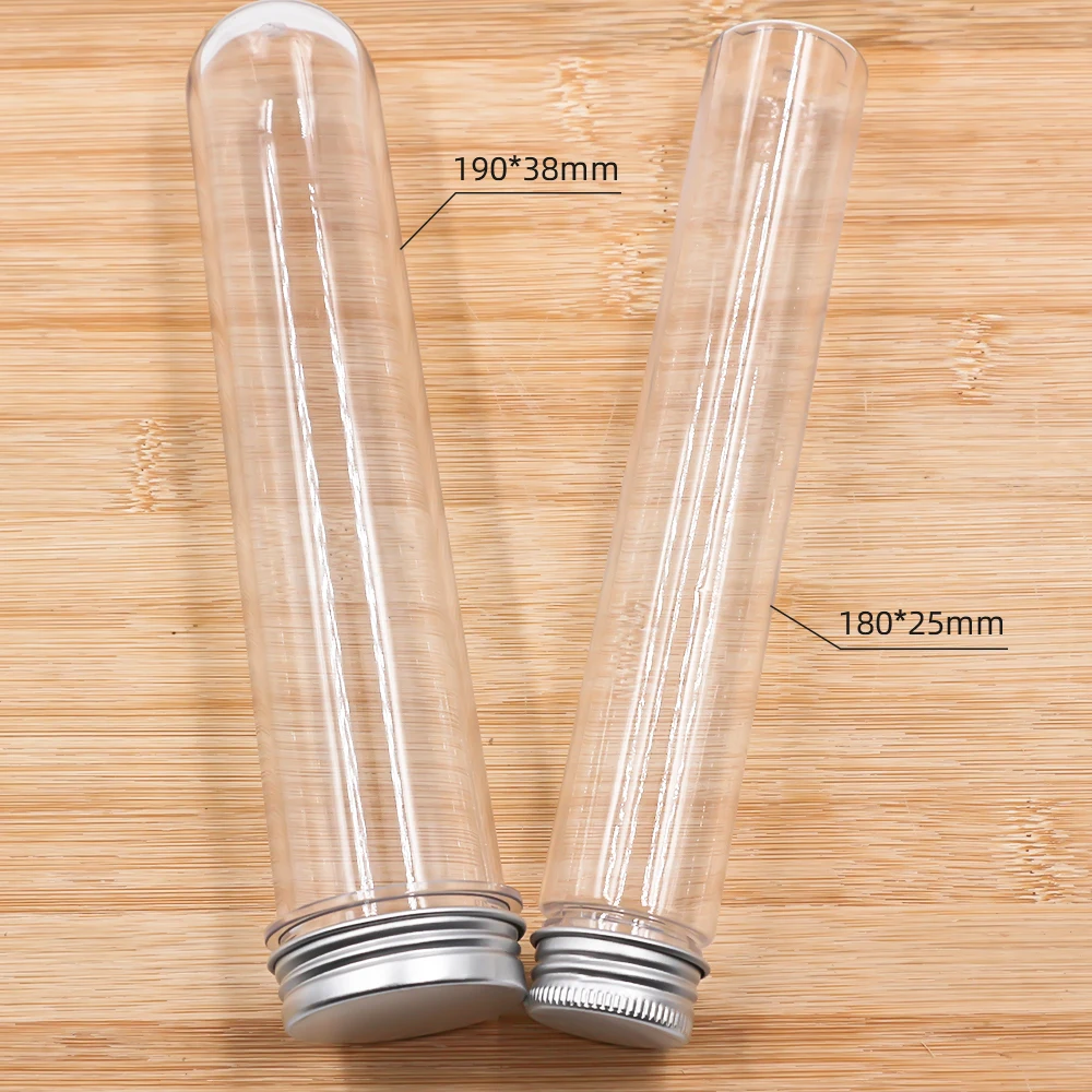 190*38mm Packaging Candy For Plastic Test Tube With Cap - Buy Test Tube ...