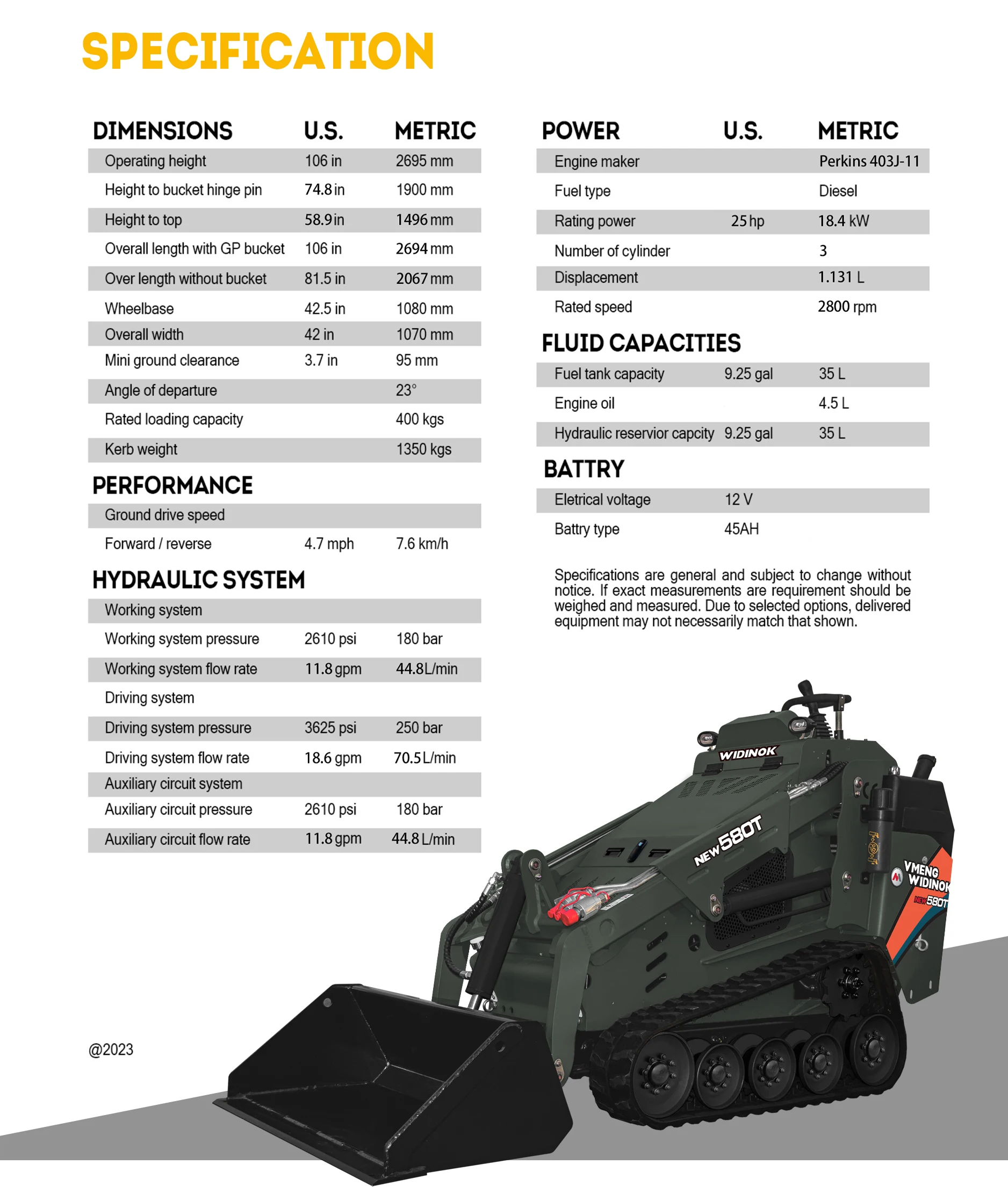 Taian Loader Vmeng 580t Mini Tracked Loader For Landscaping ...