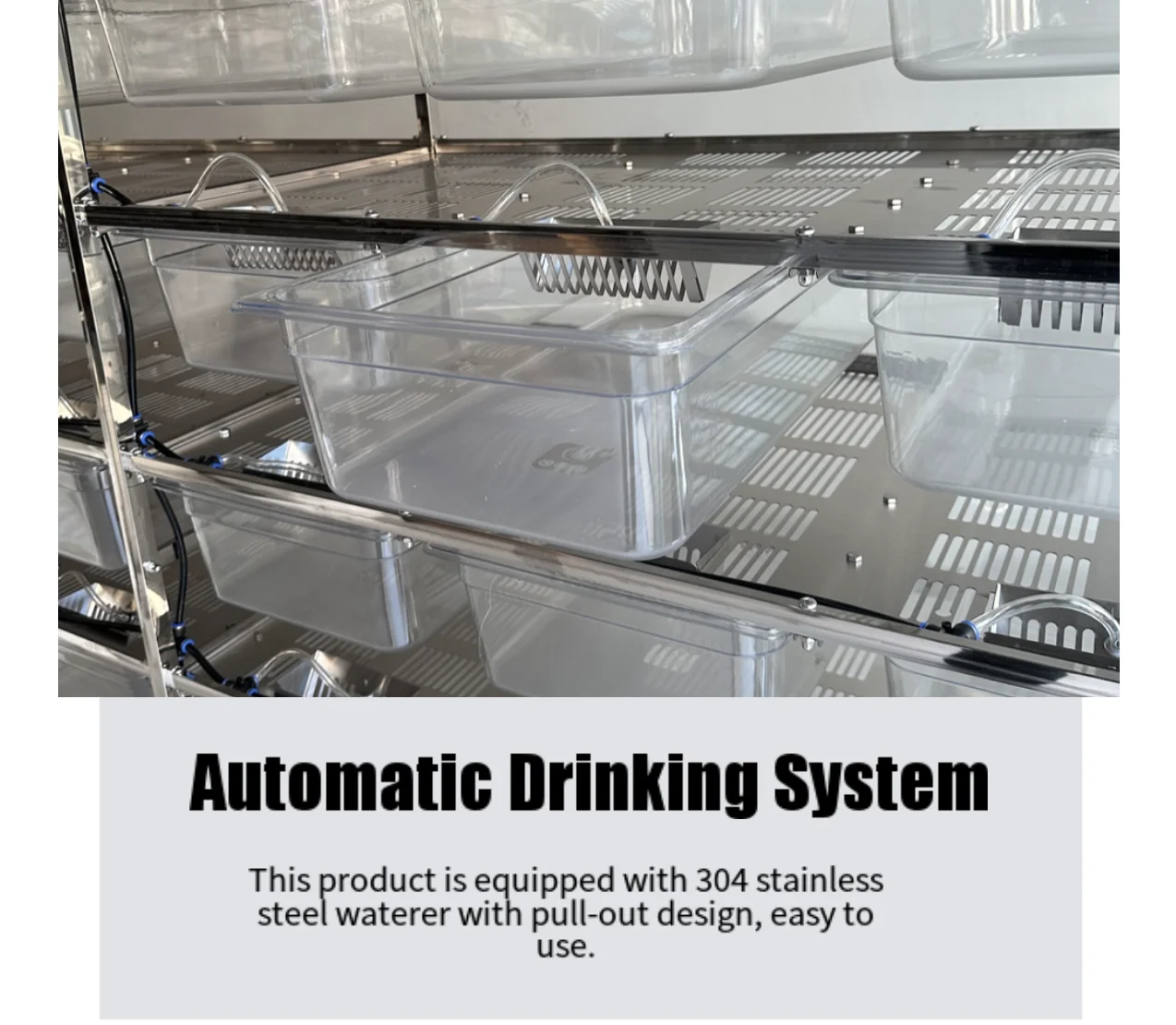 Modern 36-Drawer Stainless Steel Mouse Rat Breeding Cage Simple Design ...