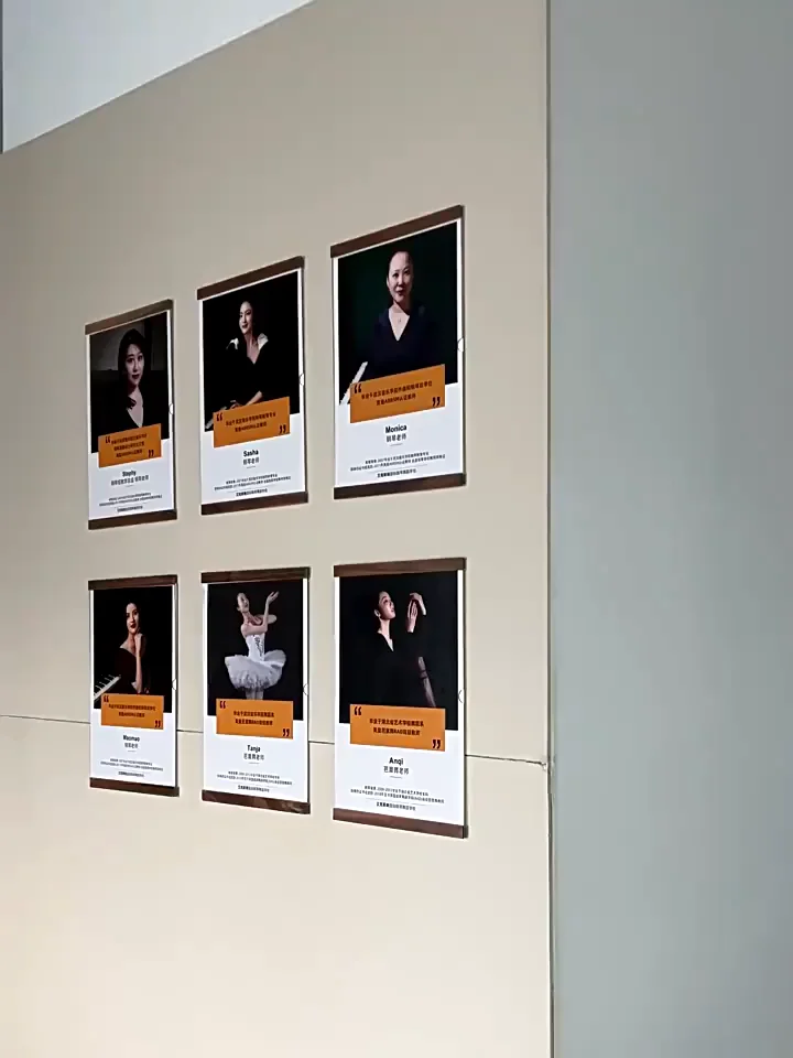 A4 Transparent Acrylic Display Board A3 Wall Poster Frame No Punching ...