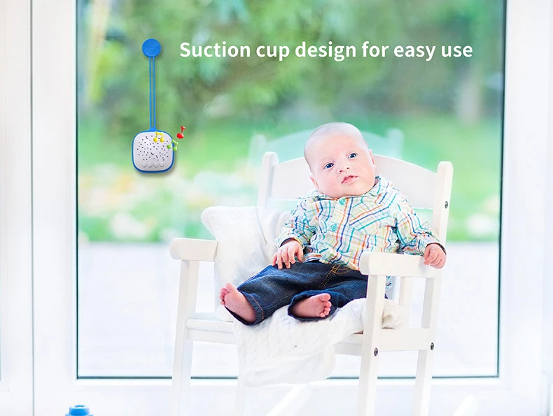 Jumon White Noise Machine Soothing Sounds Starry Night Light Baby Sleep ...