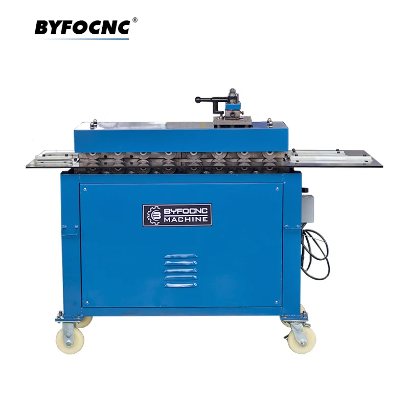 Hvac duct locking former machine metal sheet duct S lock former ...