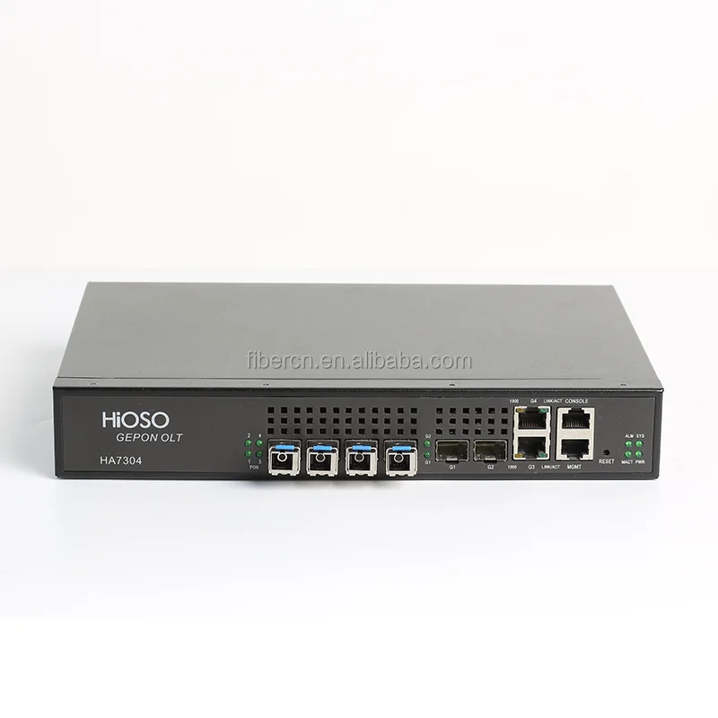 HiOSO GPON olt mini 4 pon Puerto HA7304C 2 SFP PX20 + + + módulos de ...