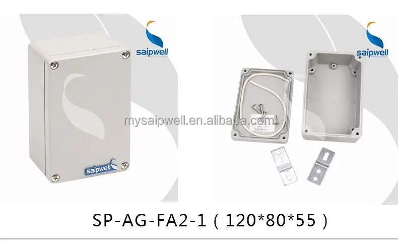 Saip/saipwell Aluminum Box Sp-ag-fa2 120*80*55mm Oem Control Box Metal ...