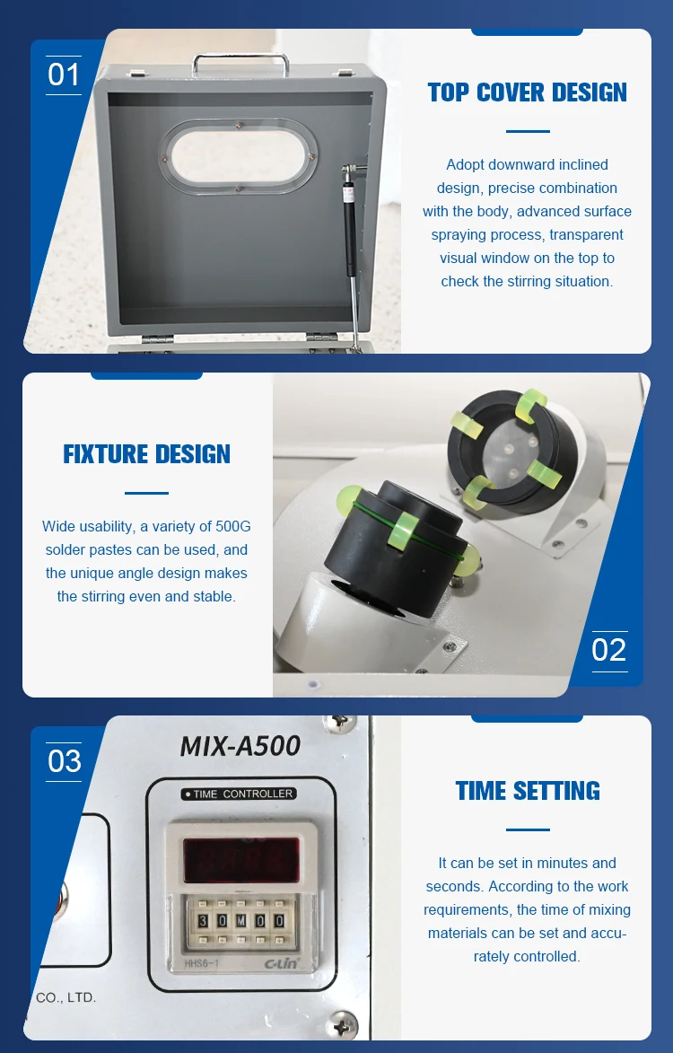 SMT Mixing Equipment MIX-A500 - High Speed Solder Paste Mixer
