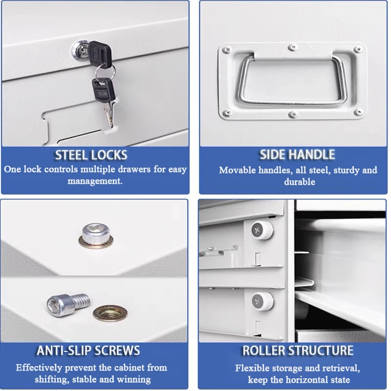 Modern Style Mobile Rack Storage System Steel File Cabinet Rolling ...
