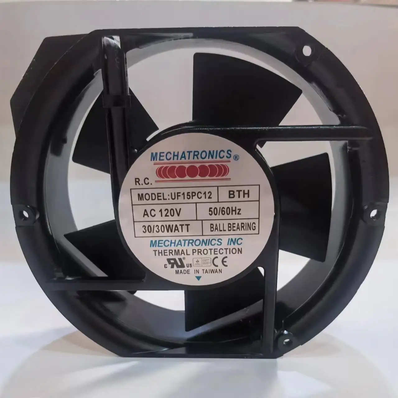 New Product Ac115v/120v 172x150x51mm Cabinet Exhaust Fan Uf15pc12 Bth ...