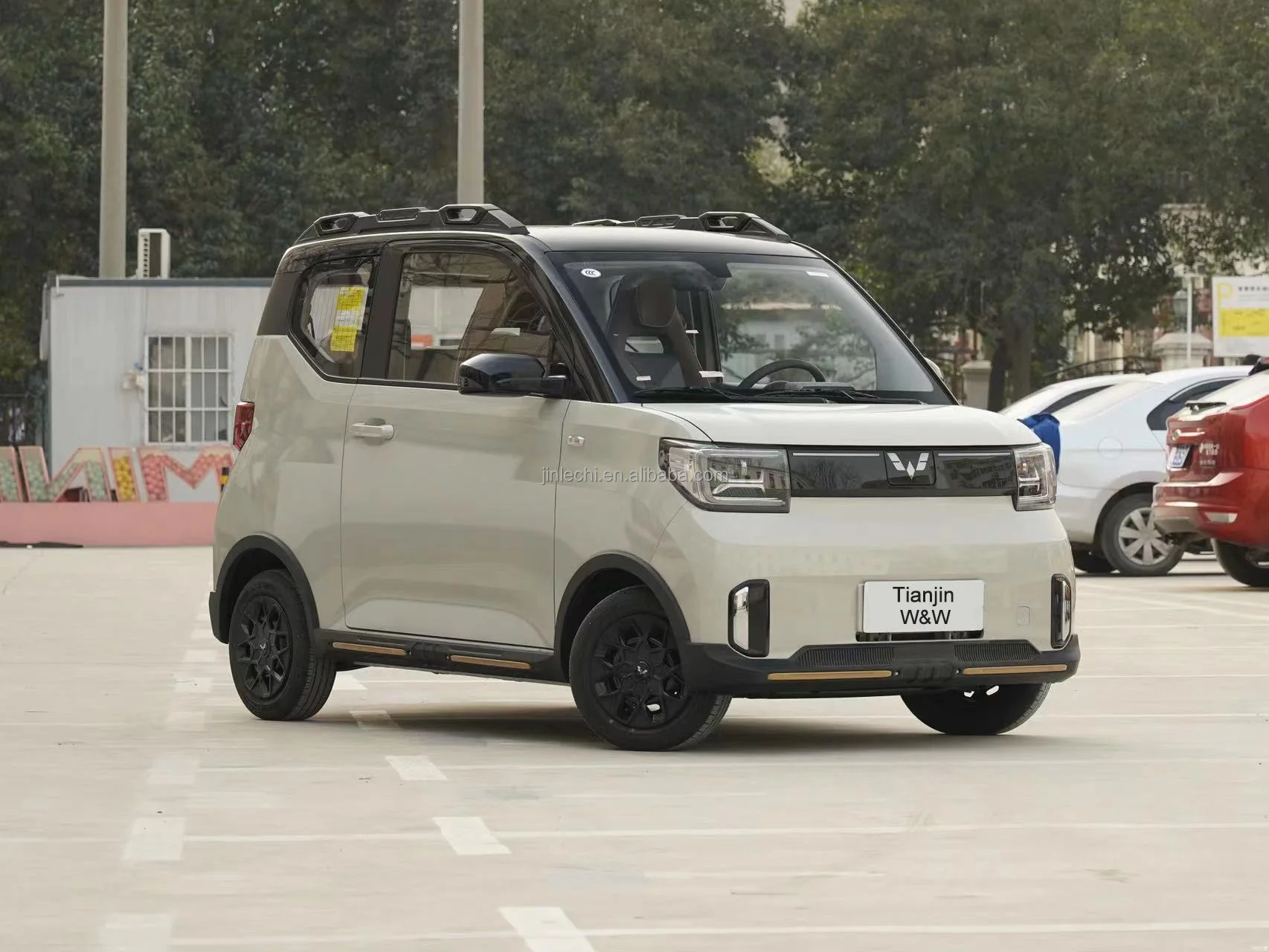 2022 Wuling Mini Ev Multiple Color Yuexiang Model Micro Car 4 Wheel ...