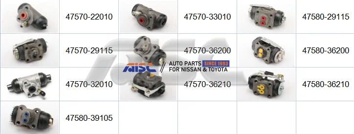 AISC Auto Parts - Reliable Brake Slave Cylinders for Nissan & Toyota