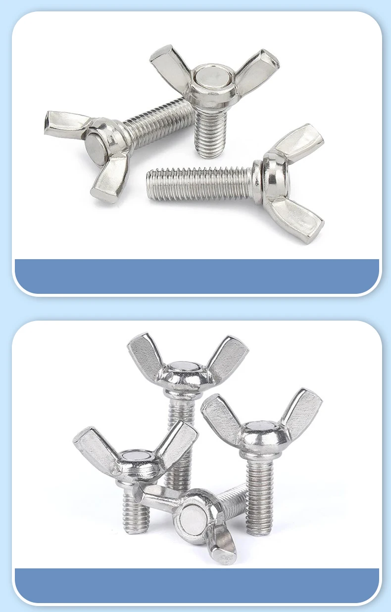 Din316 Wing Bolt Carbon Steel Wing Bolt Stainless Steel Eyebolt with ...
