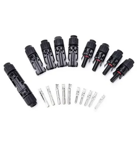 Panel Mount Solar Connector Solar Photovoltaic 4 Bulkhead Pv Connector ...