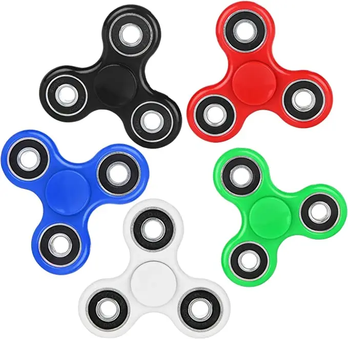 Factory Custom Fidget Finger Spinner Customize Logo Metal Bearing Decompression Cheap Fidget Toys for Autism Alibaba