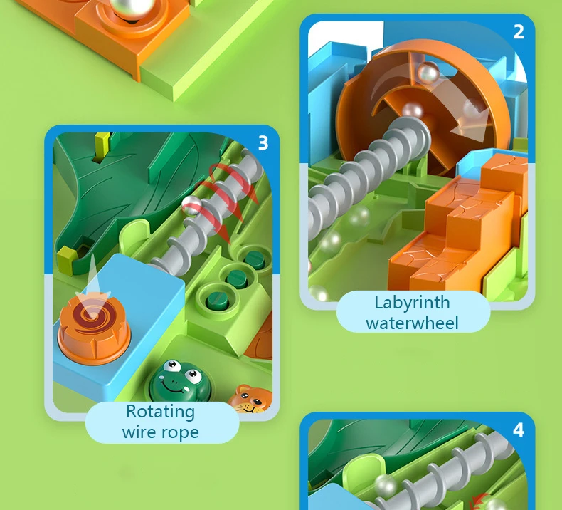 Kids Educational Montessori Brain Teaser Labyrinth Children Focus ...