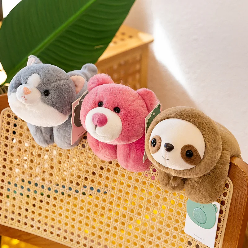 Cartoon Animal Panda Clap Ring Plush Toy Bracelet Pat Ring Doll ...