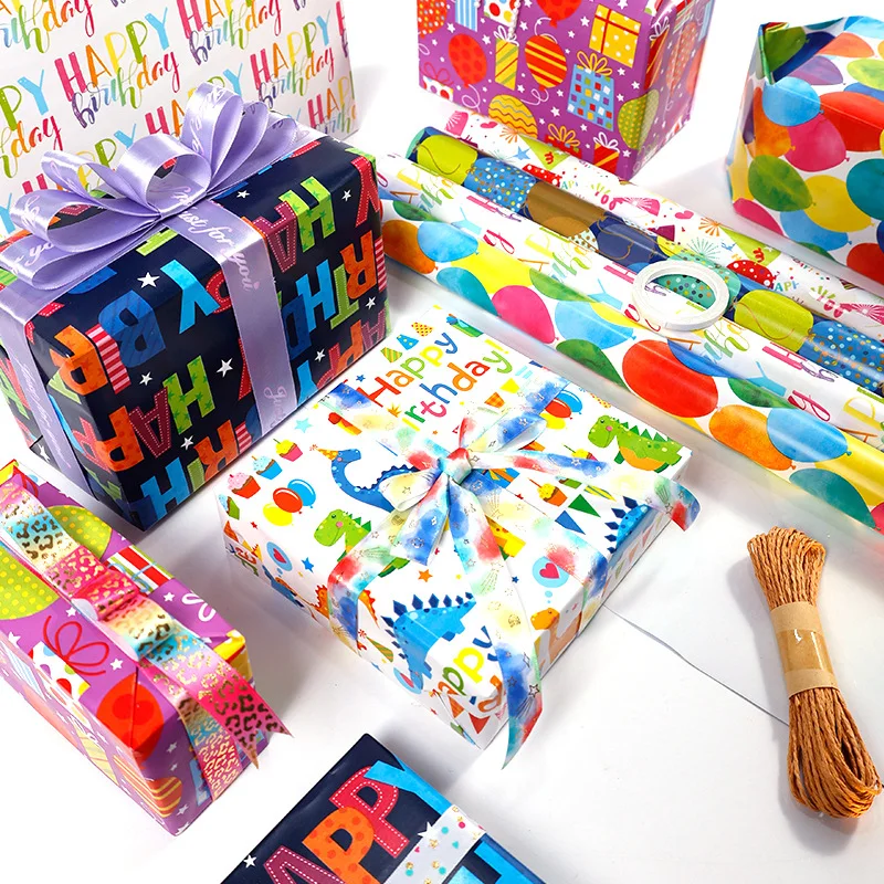 Custom Gift Wrapping Paper Roll - Craft & Digital Printing