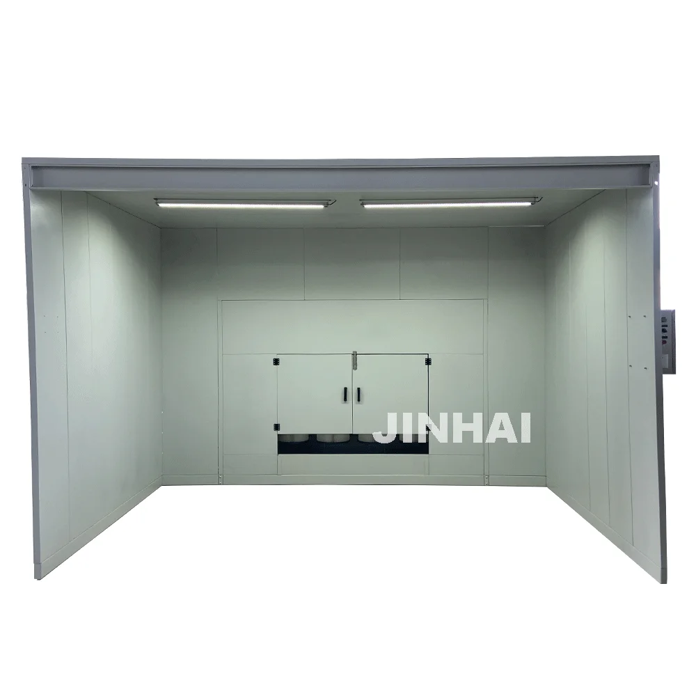 Electrostatic Walk in Powder Coating Spray Booth Paint Coating Booth ...